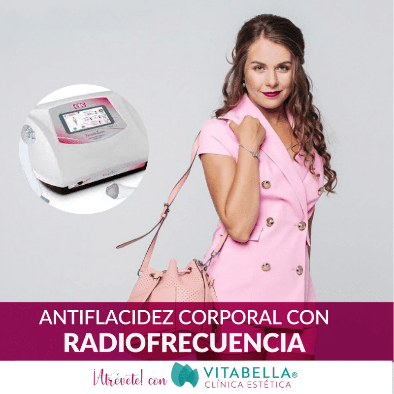Antiflacidez con Radiofrecuencia Corporal 10 Sesiones - Clínica Vitabella